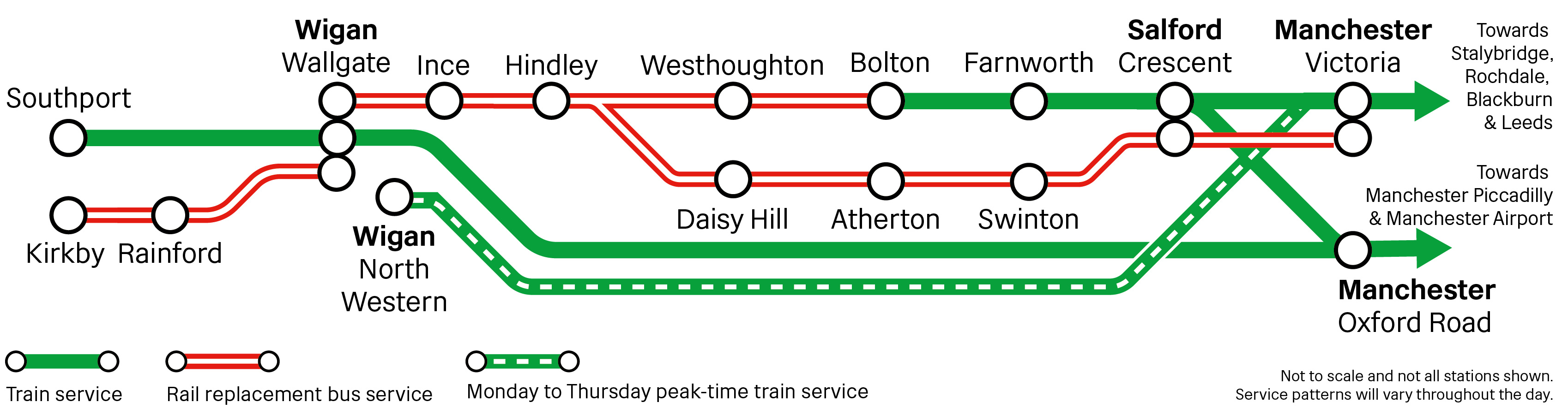 Bolton to Wigan electrification works | Northern